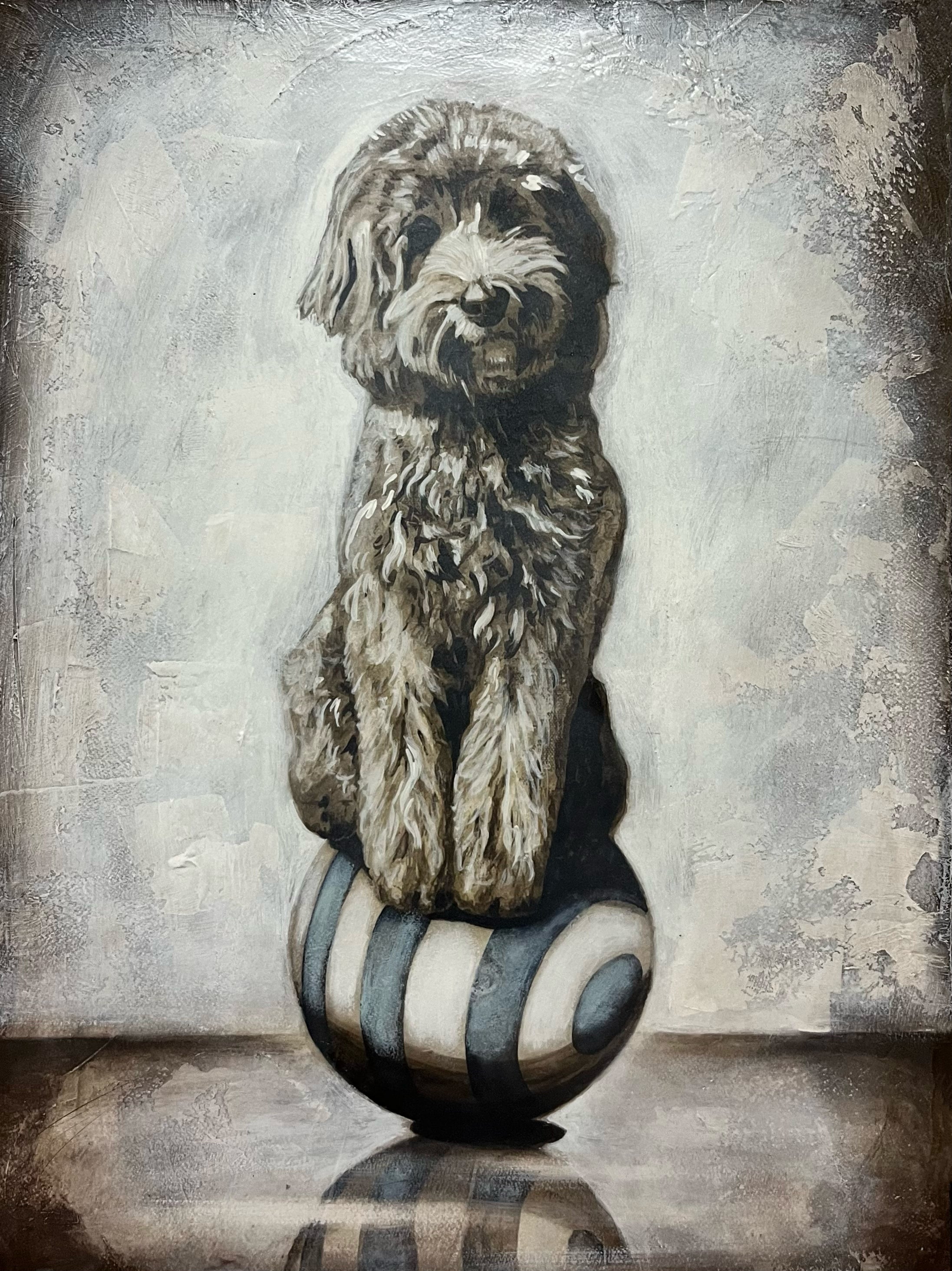 "Having a Ball 137" 24 x 18 – Spoonbill Gallery